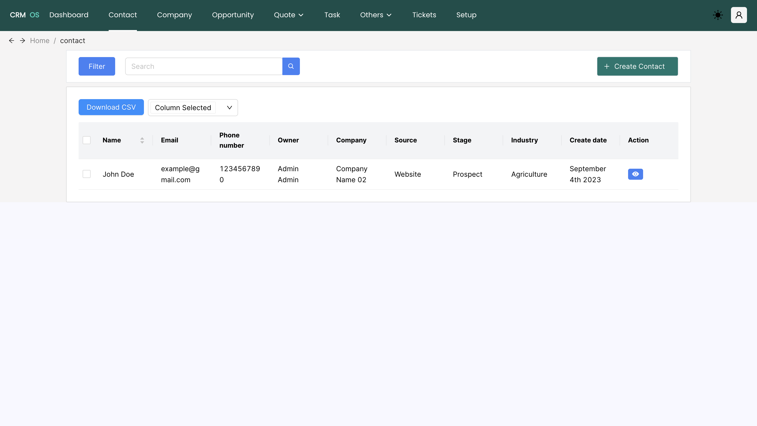 CRM PRO - All in One CRM in Laravel for cPanel by OmegaSolutionLLC